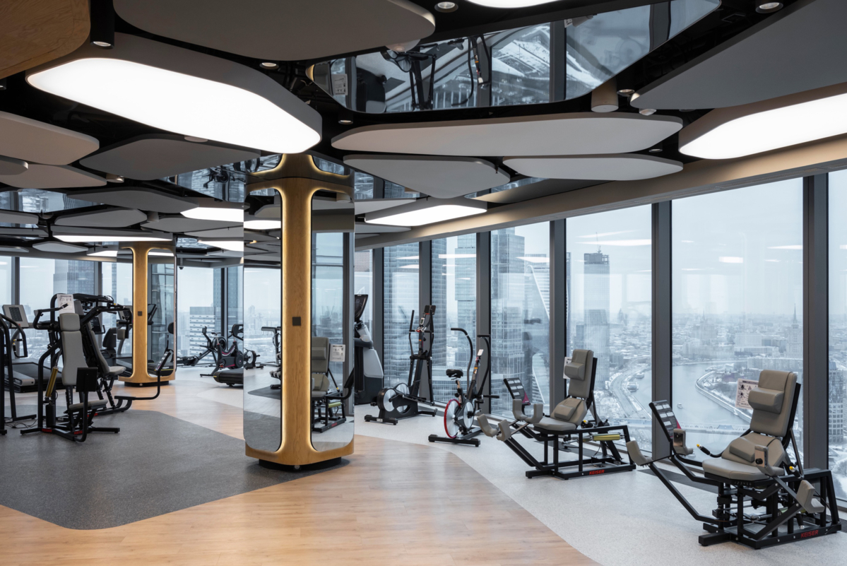 Sberbank HQ Fitness Floor